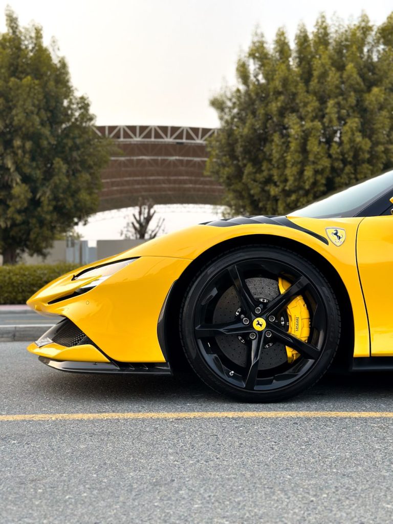 Ferrari SF90 STRADALE 2023 yellow - Big Boss Luxury Car Rental