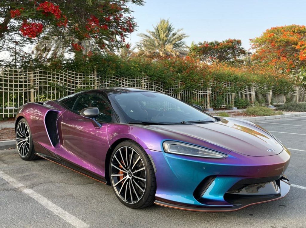 Rent McLaren GT Tricolor