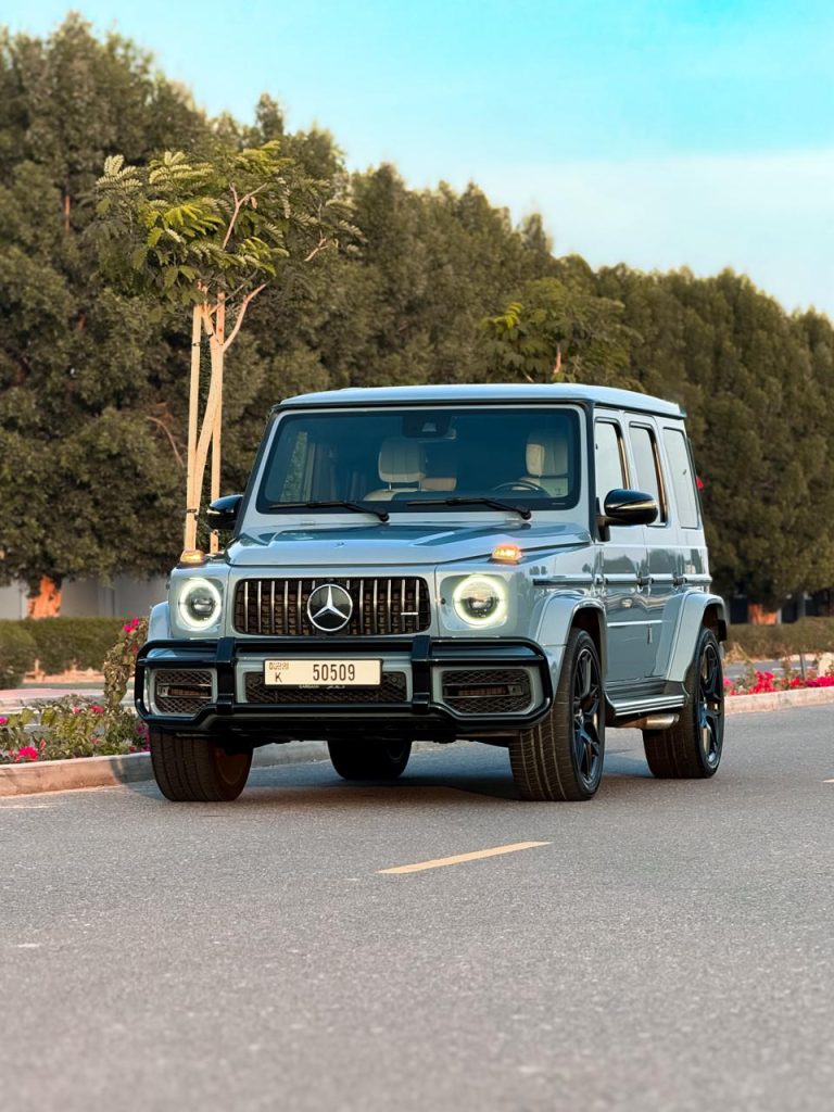 Rent Mercedes Classe G G63 2023 Sky Blue